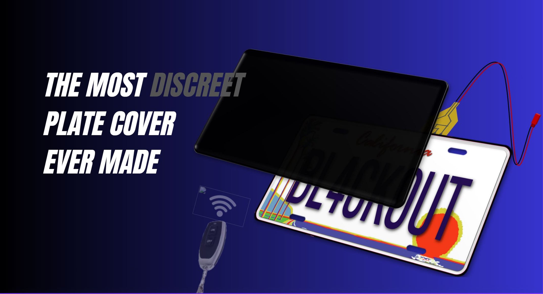 Blackout plate and Vanish plate: License plate covers for all vehicles ...