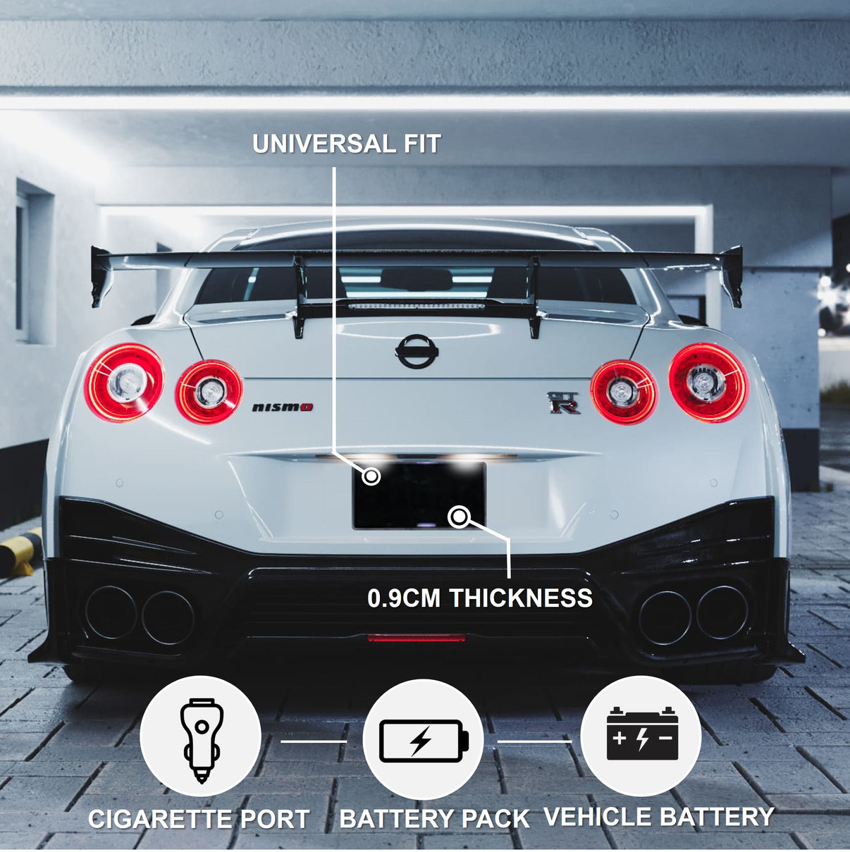 Vanish Plate & Blackout Plate for North America | License Plate Cover ...