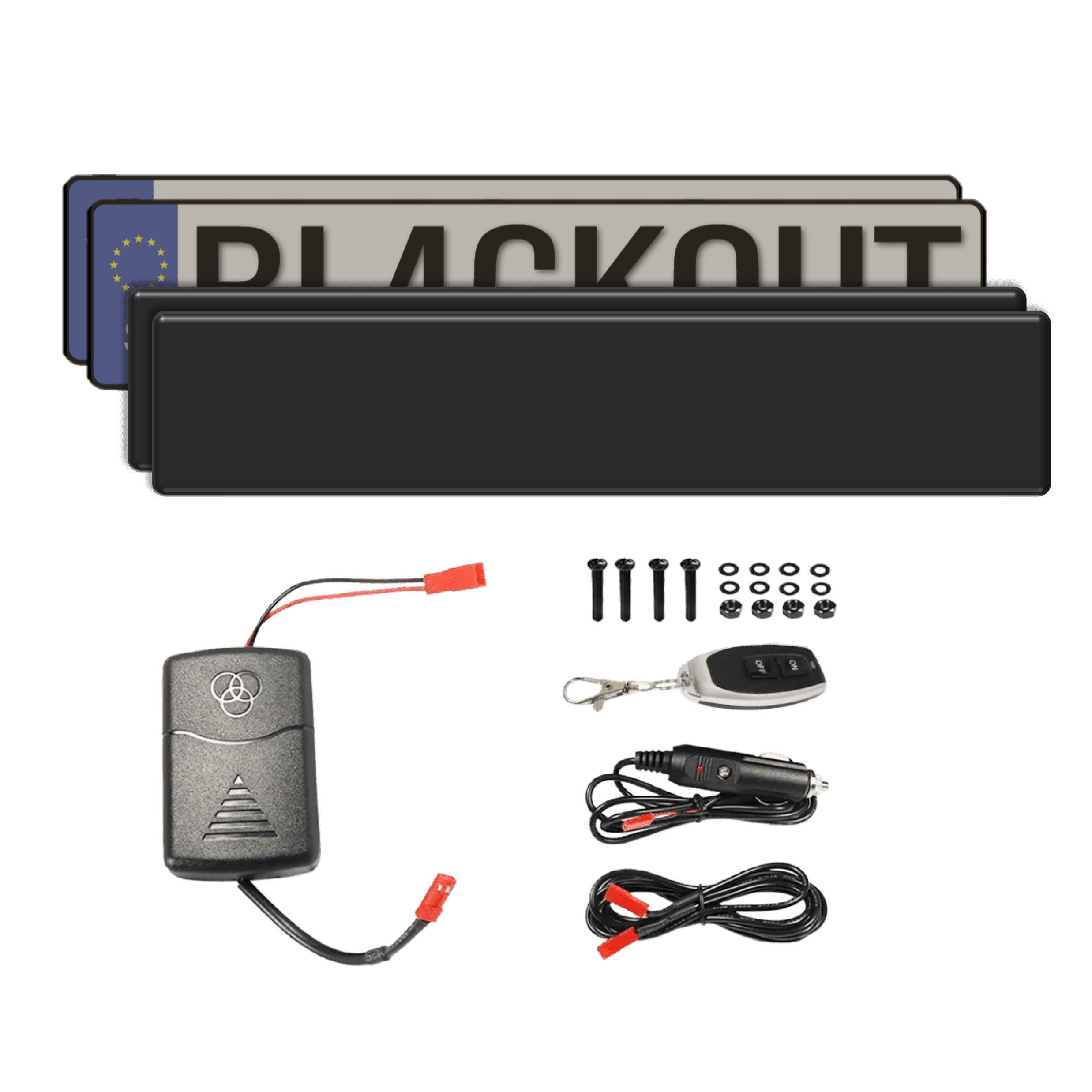 Blackout plate and Vanish plate: License plate covers for all vehicles ...