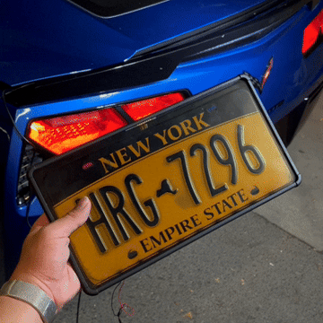 Blackout plate and Vanish plate: License plate covers for all vehicles ...