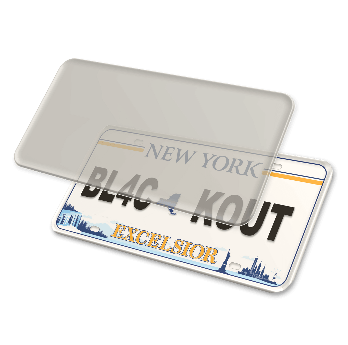 Vanish Plate & Blackout Plate for North America | License Plate Cover ...