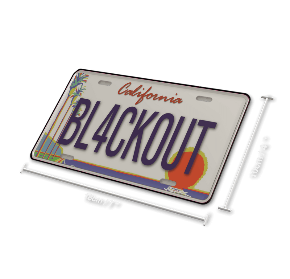 Blackout plate and Vanish plate: License plate covers for all vehicles ...